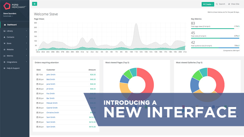 A New Mobile Friendly Account Interface